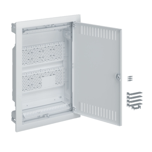 Multimedijos skydas 24-modulių, potinkinis, IP30, VOLTA3, Hager VU24NWB ...
